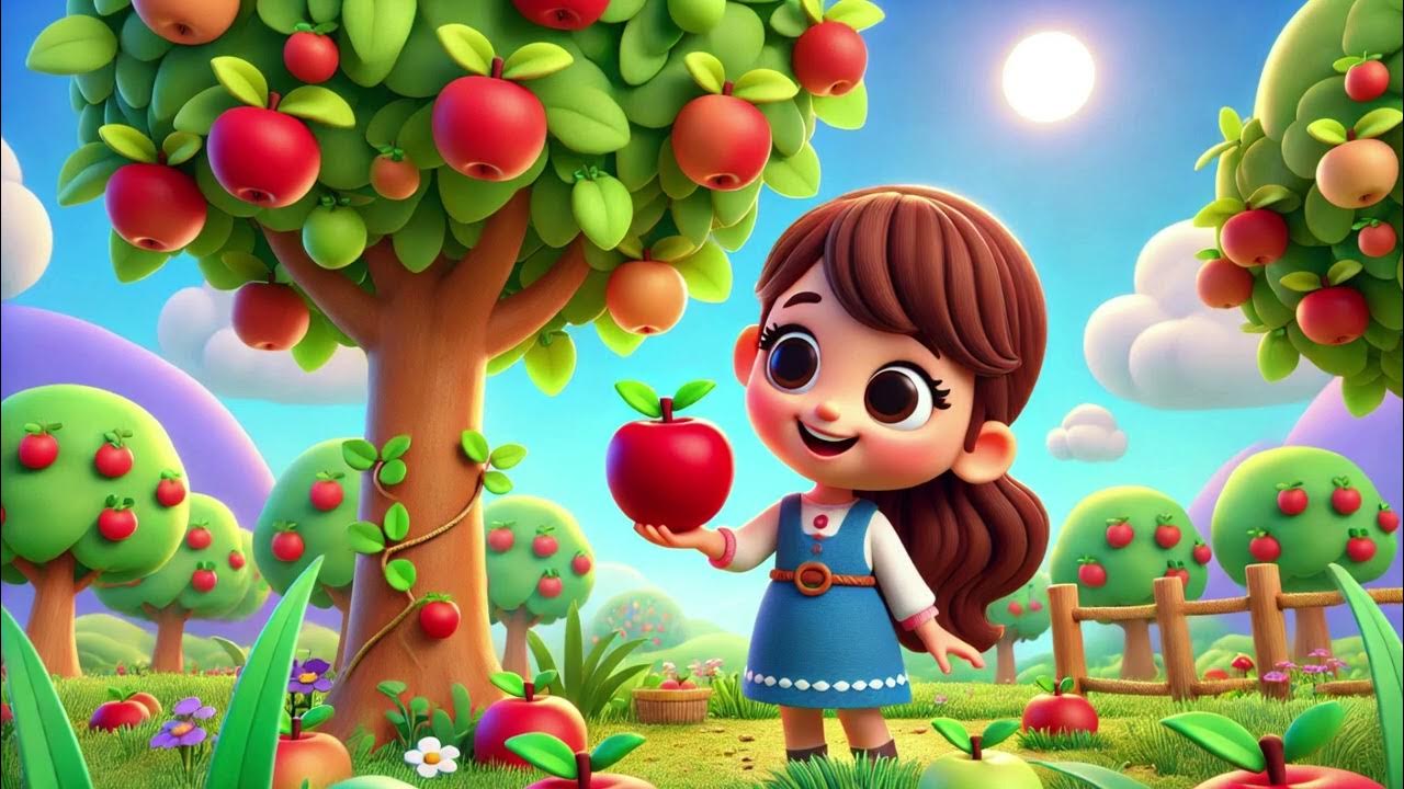 🍏🌳 The Apple Tree Song - A Fun, Sweet Song About Apples and Nature! 🍎 ...