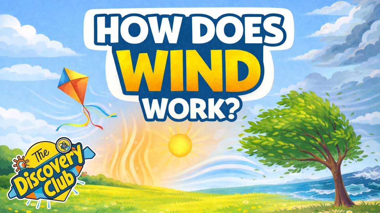 Why Does the Wind Blow? | How Does Wind Work? | Fun Science for Kids # ...