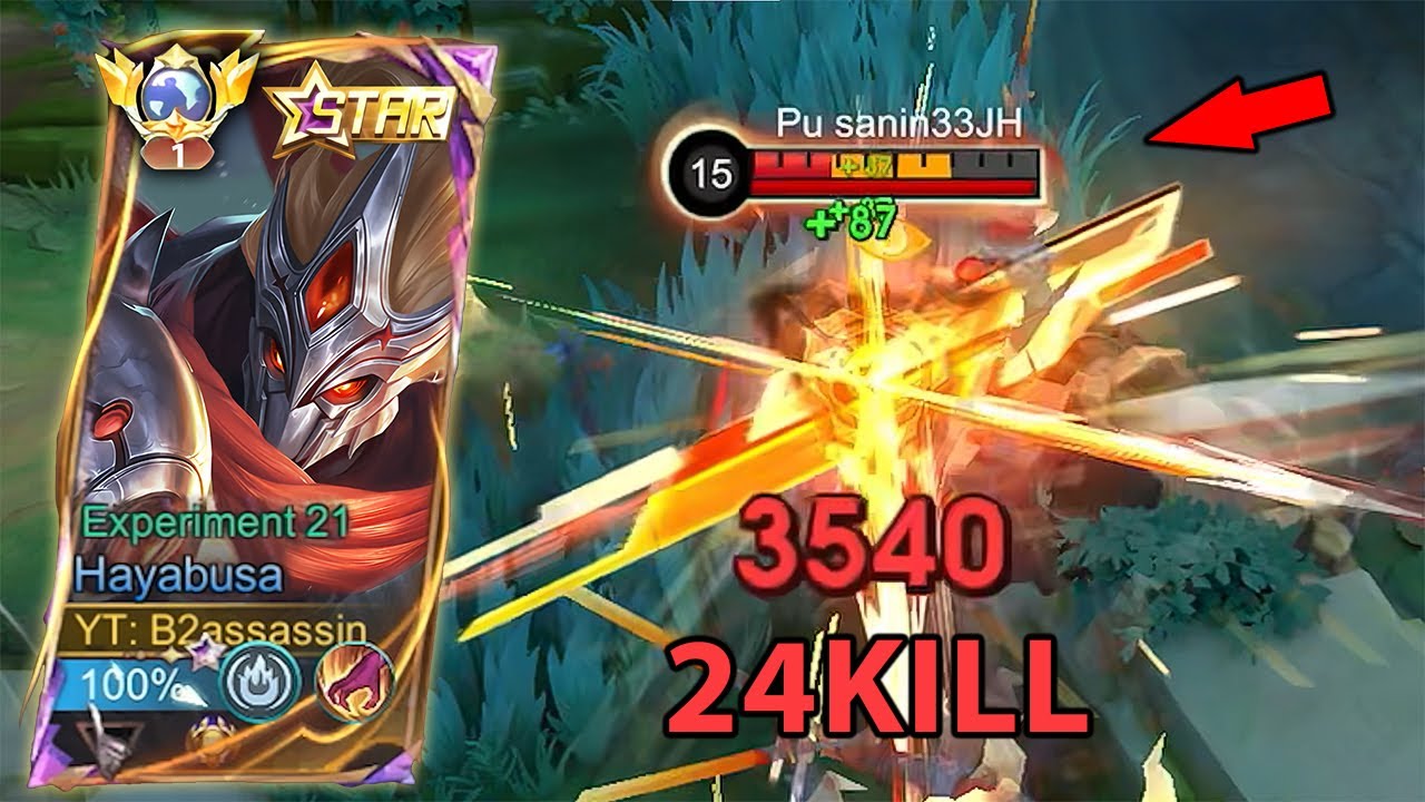 24Kill😱 HAYABUSA BEST BUILD ANF EMBLEM SET 2025!! - YouTube
