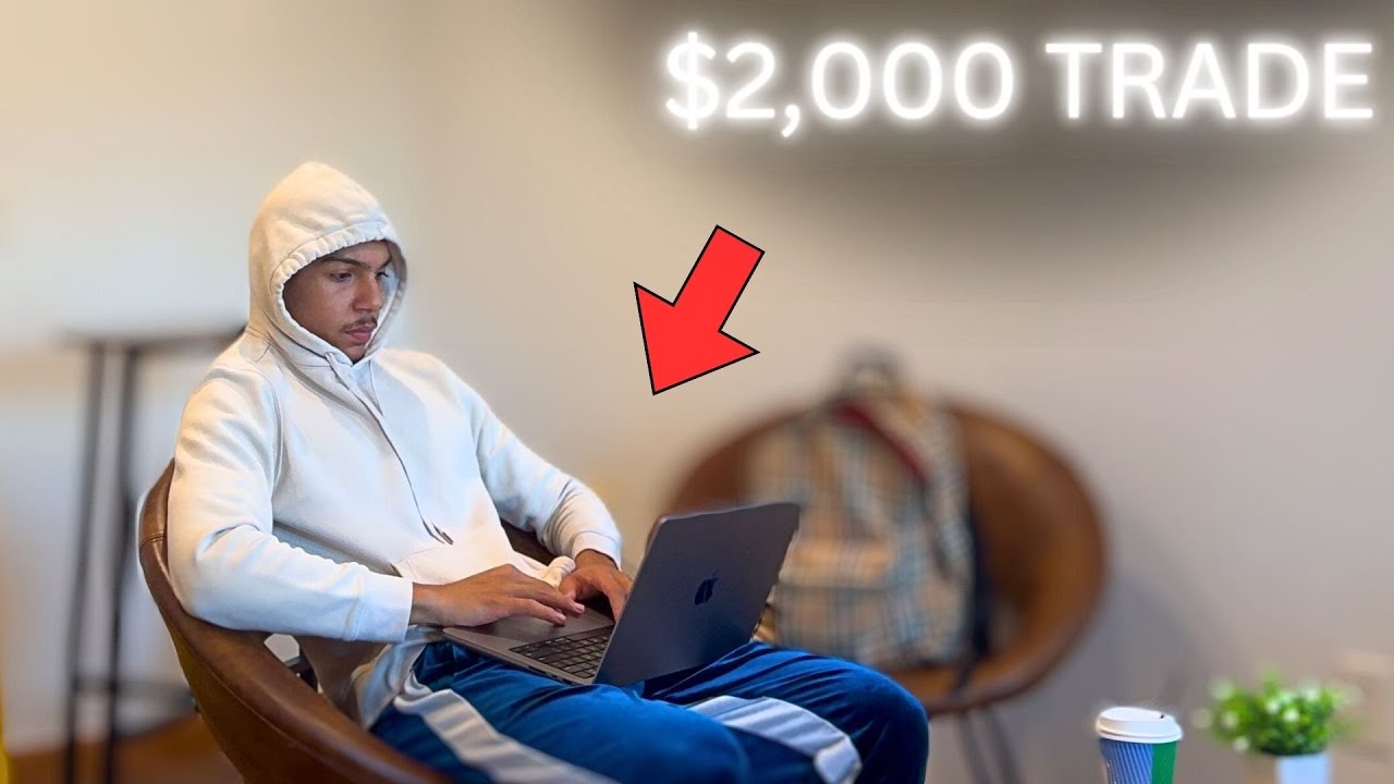 How I Made $2k Trading While Getting Benz Serviced - YouTube