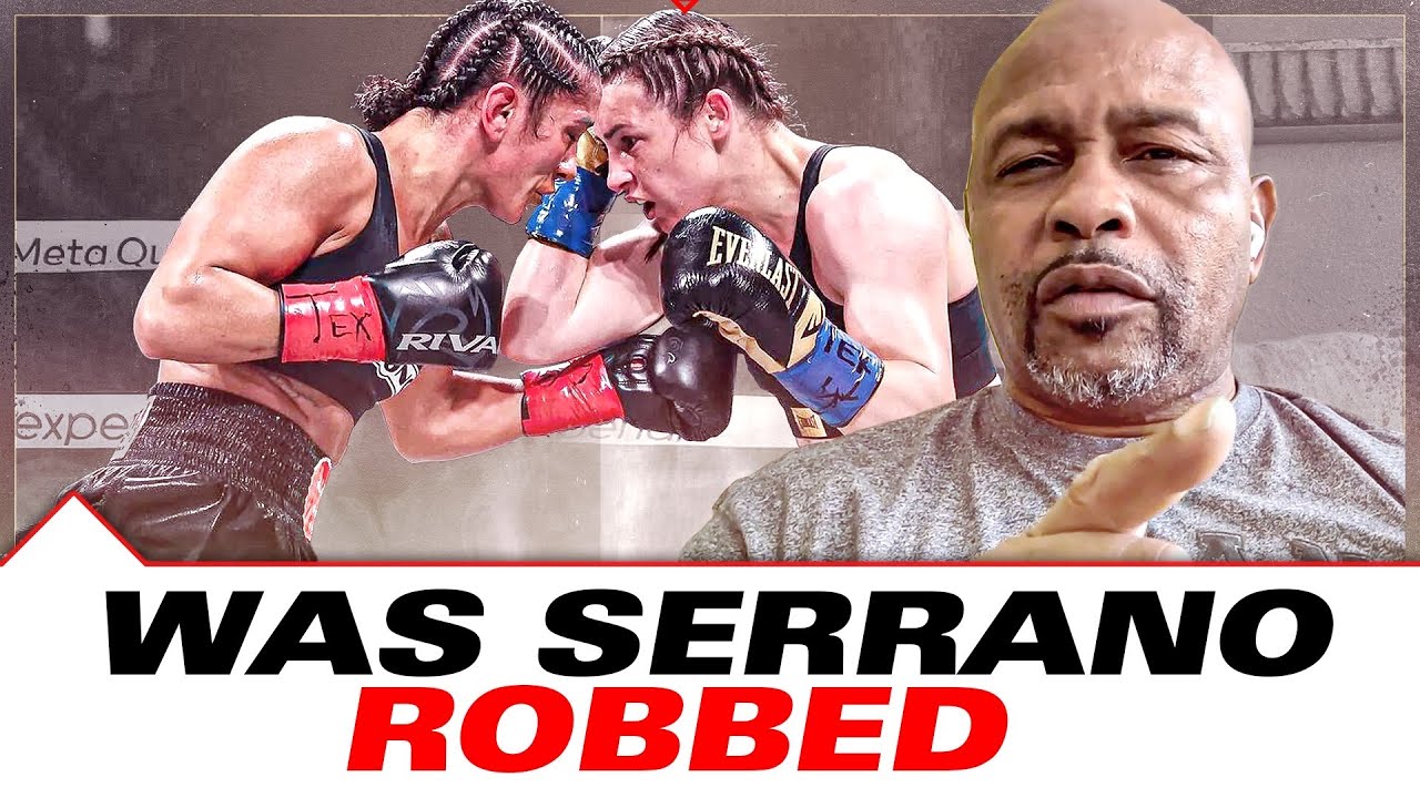 Roy Jones Jr. Reacts to Serrano vs. Taylor: Was It A Robbery? - YouTube