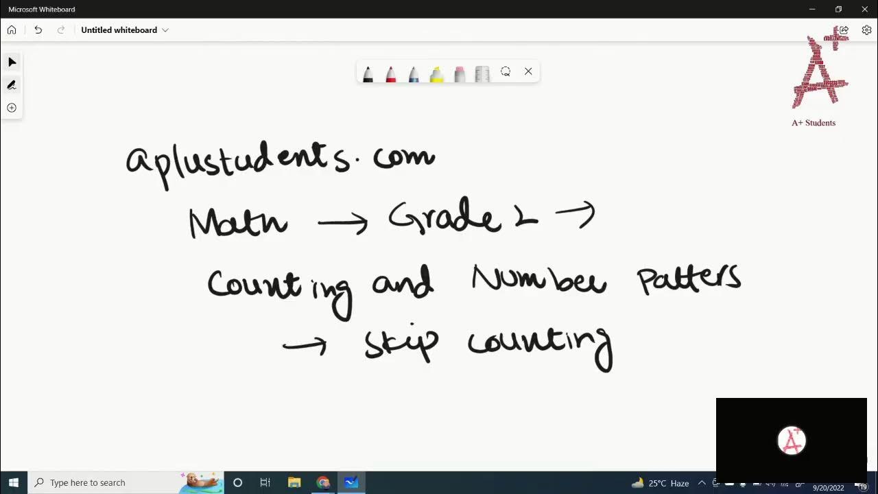 Grade 2 - Skip counting and skip counting sequences - YouTube