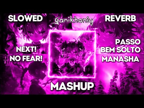 NEXT! x PASSO BEM SOLTO x NO FEAR! x Manasha - Mashup (SLOWED REVERB)