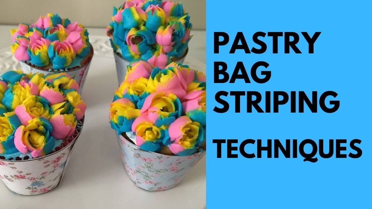 Pastry Bag Striping Techniques - YouTube