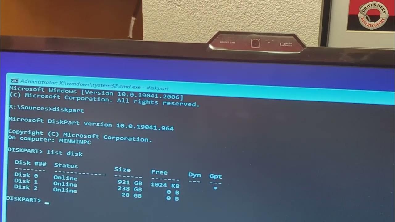 Convert MBR SSD drive to GPT drive while installing window 10 11 , step by step - YouTube