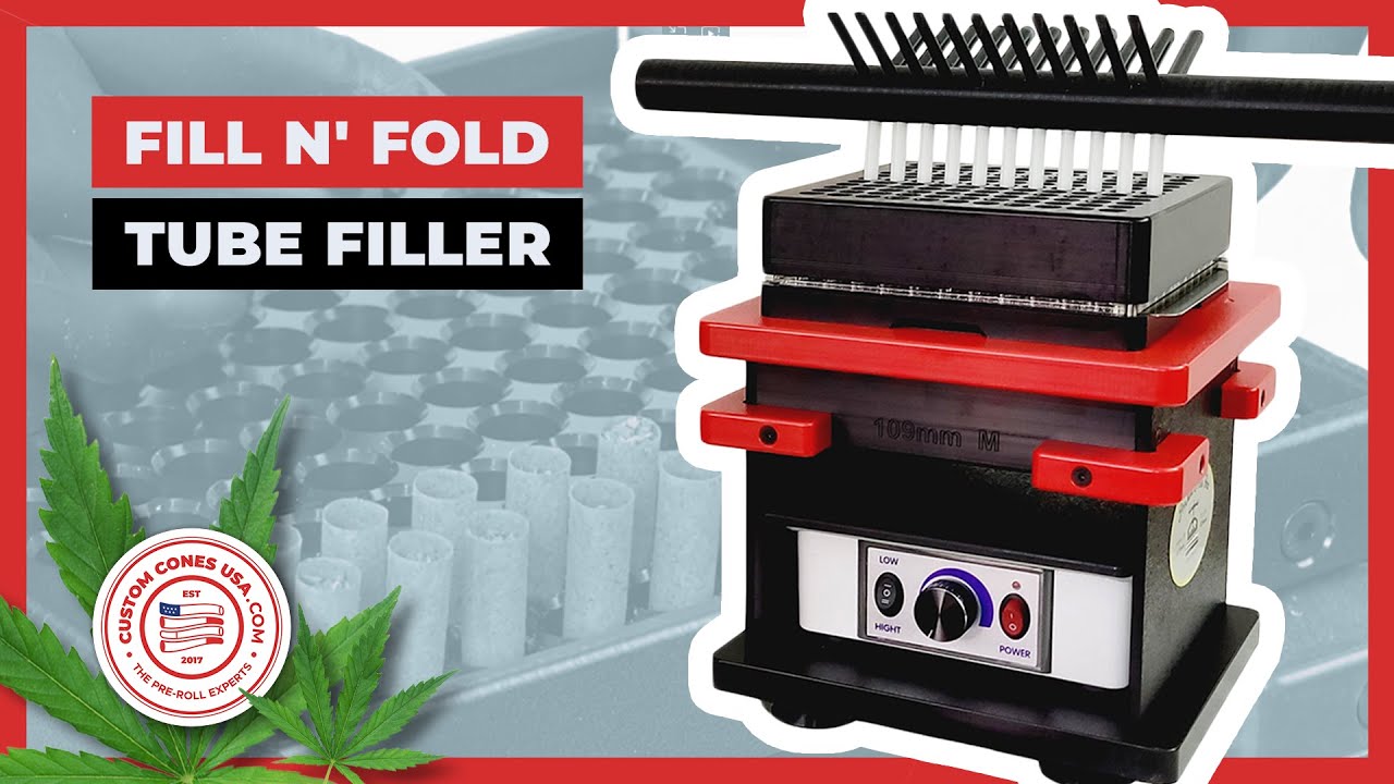 Fill N Fold | How to Fill Pre-Roll Tubes - YouTube