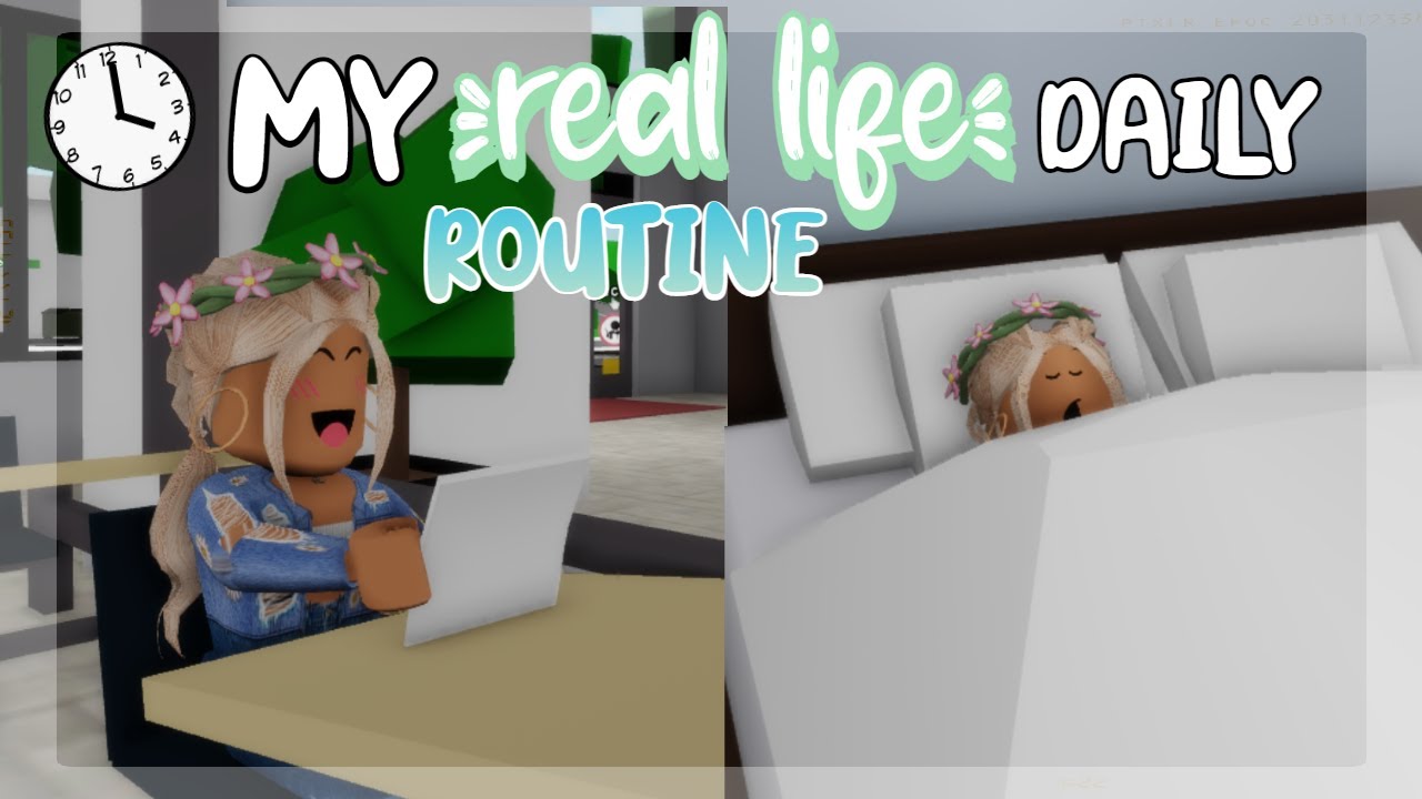 MY IRL DAILY ROUTINE | Roblox-Brookhaven - YouTube