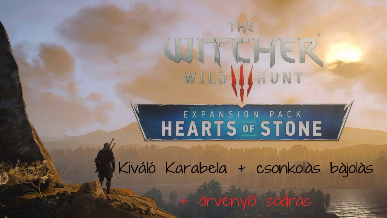 Witcher 3 Wild Hunt Heart Of Stone Karabela - YouTube