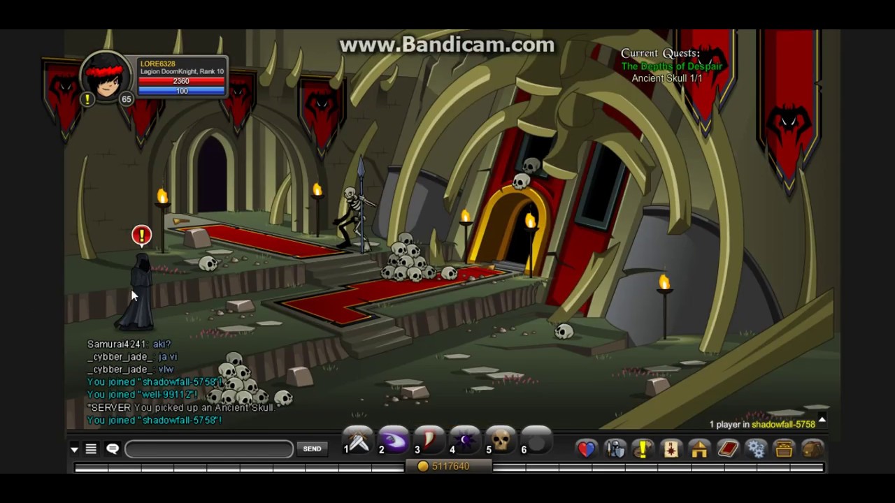 Como fazer a quest The Depths of Despair no aqw - YouTube