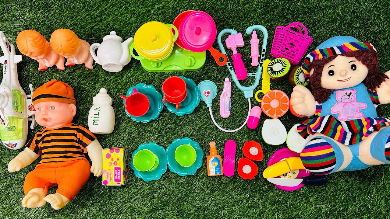 Toy set | kitchen set toy |Baby Toy | cartoons | Vegetables toy ...