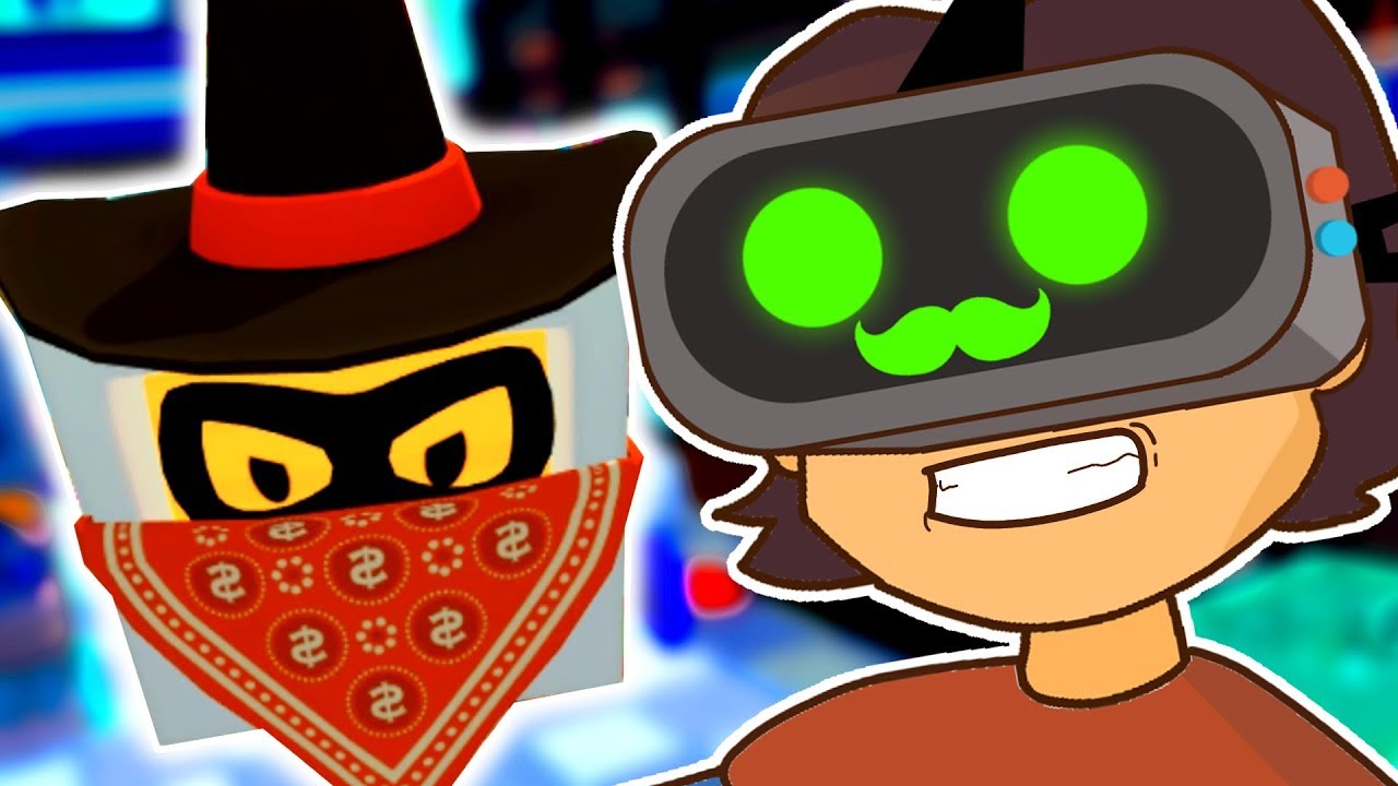 ATTACKING ROBBER WITH FIREWORK LAUNCHER | Job Simulator VR (Lets Play ...