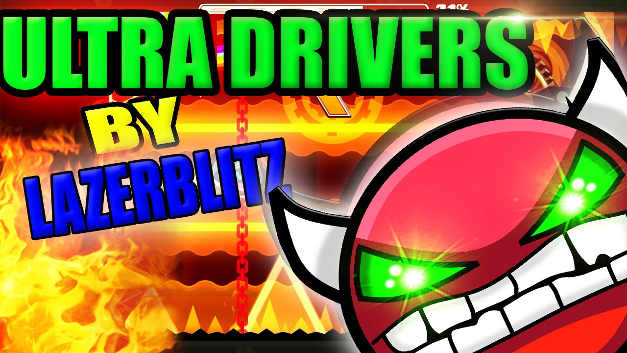 KHE ZUKULENTO! - Geometry Dash! - Ultra Drivers By LazerBlitz - #53 ...
