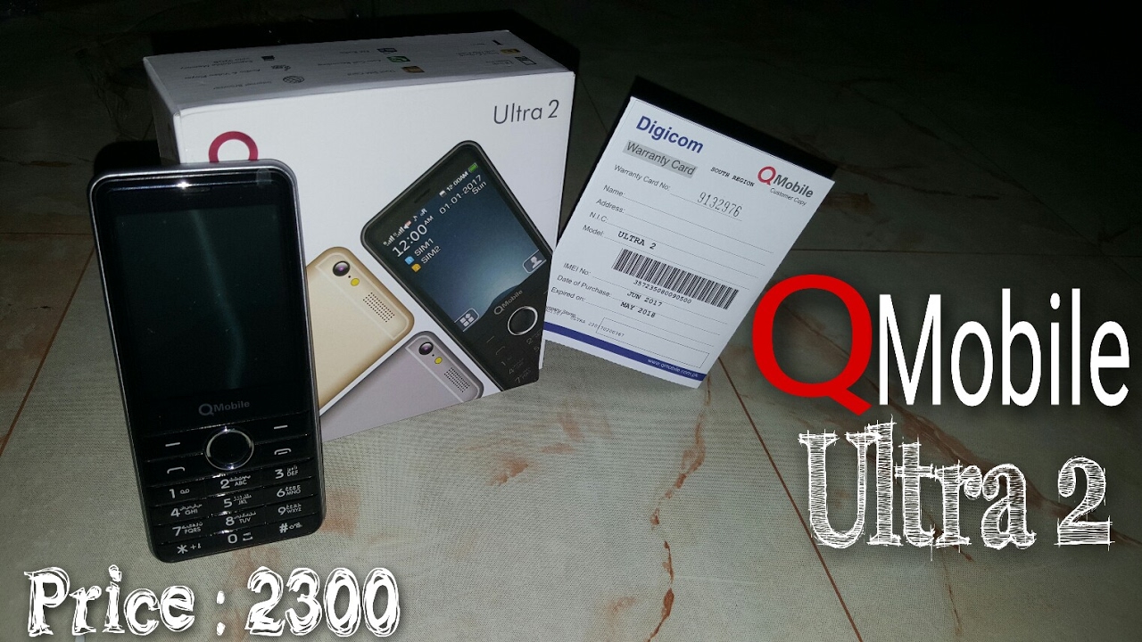QMobile ULTRA 2 Review By Mobile World Urdu - YouTube