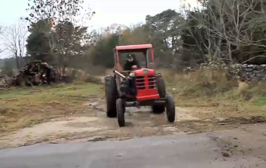 Tractor turbo engine is installed - YouTube