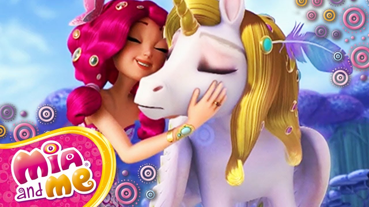 Mia Consuela a Onchao El Unicornio - Mia and me 🦄🦄 - YouTube