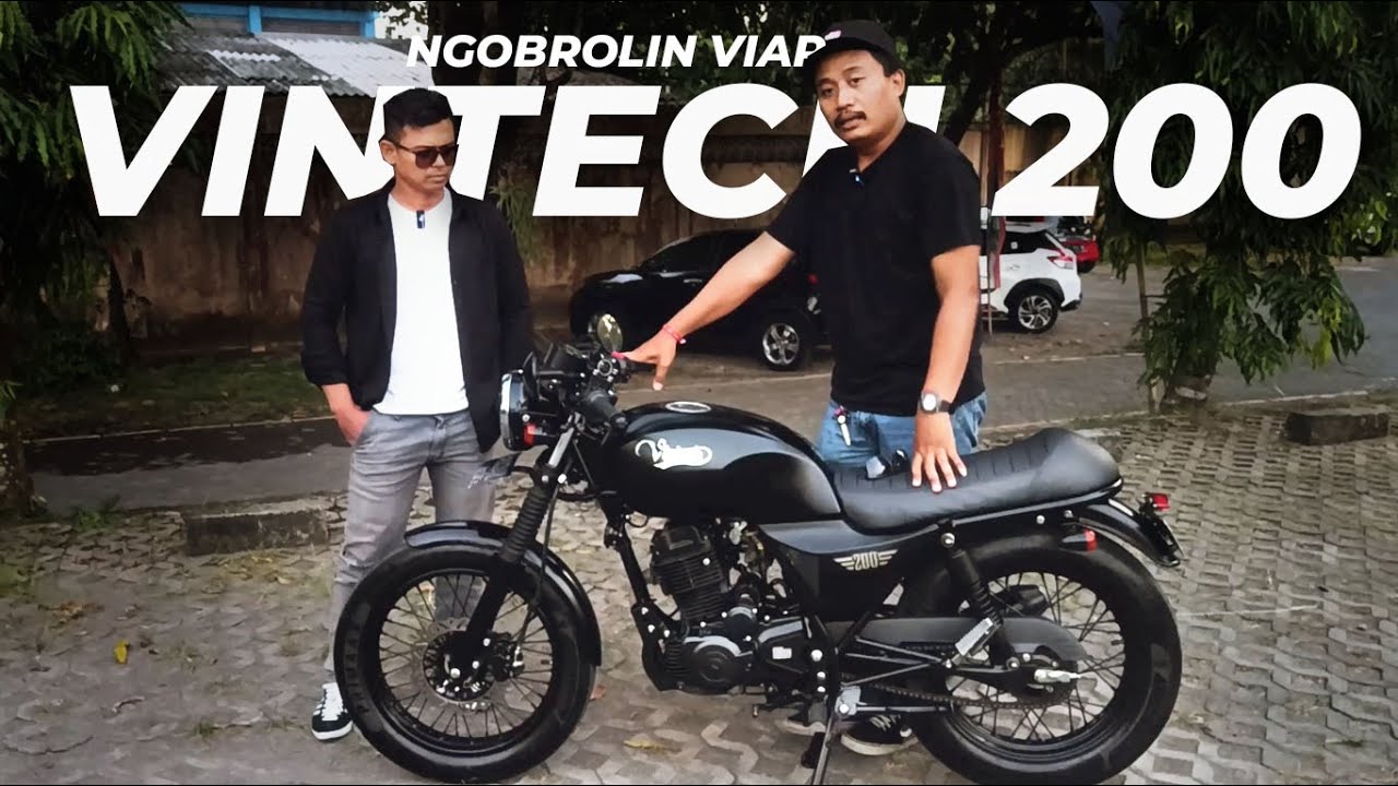 VIAR VINTECH 200 - Pesaing Kawasaki W175 yang Gak Kalah Ganteng - YouTube