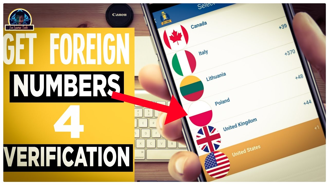 How to Get free Foreign Number for Verification 2021 - [NEW WORKING ...