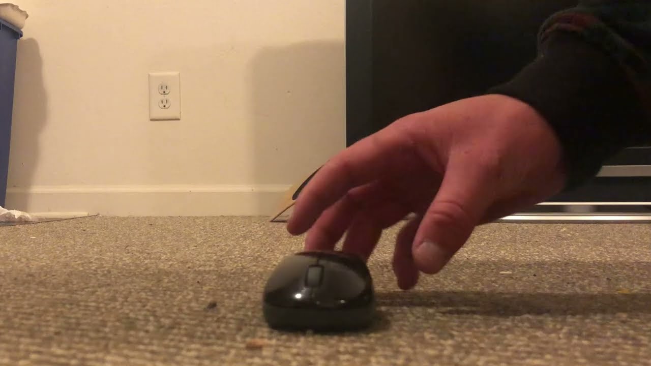 Destroying a Logitech Mouse with a 20 lbs Weight - YouTube
