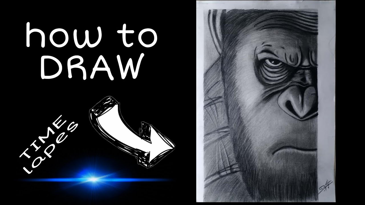 How to draw kong - YouTube