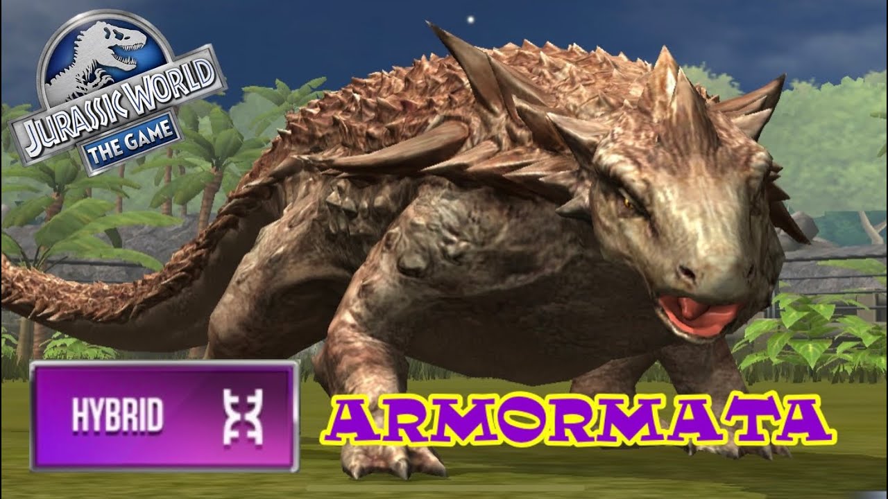 Jurassic World The Game EP.480 : ARMORMATA ตัวตึงของกินพืชมาแล้ว - YouTube