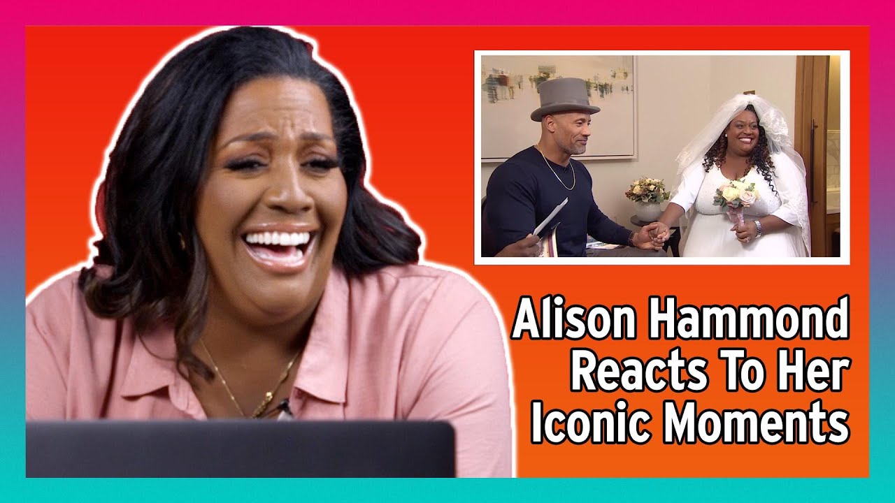 Alison Hammond Reacts To Her Iconic Moments - YouTube