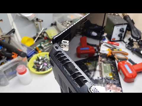 Lenovo g580 naprawa zawiasów / hinge repair HD