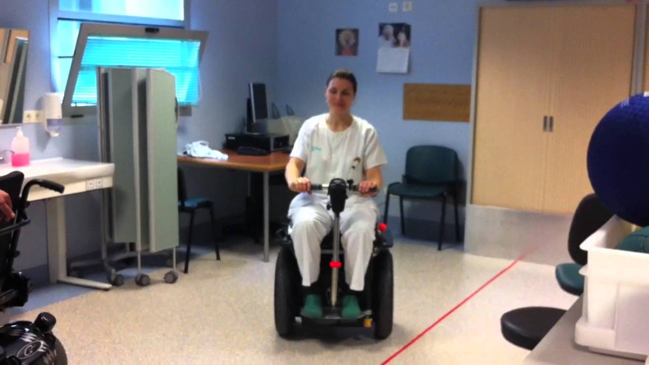 Segway Adaptado Hospital Miguel Servet Zaragoza 25 - YouTube