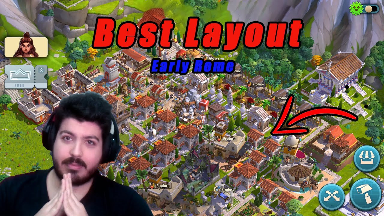 Rise of Cultures BEST Early Rome Layout for Money, Goods and Food - YouTube