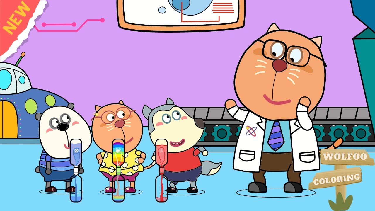 Wolfoo Learns How to Make DIY Tornado in a Bottle - Wolfoo Fanmade ...