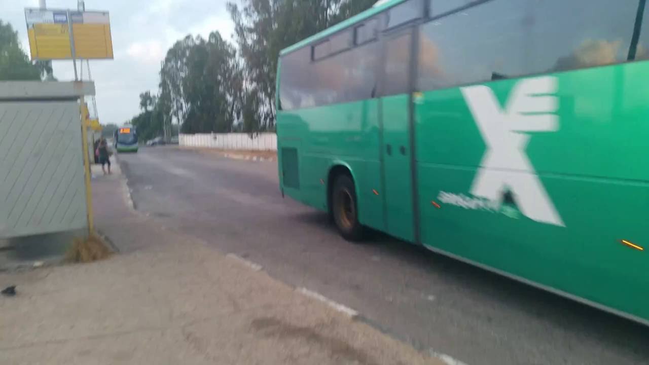 New Mercedes Benz Oc500 of Egged Bus Cooperative on Route 947 at ...
