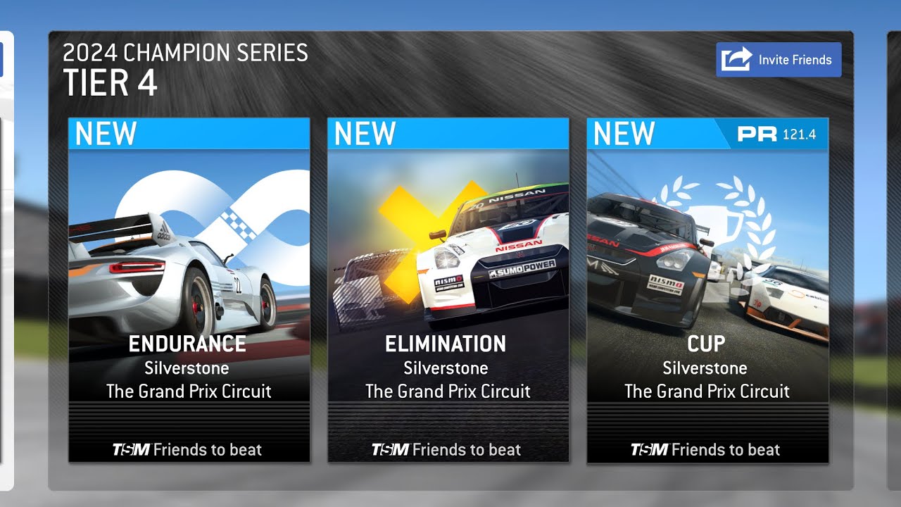 Real Racing 3 Formula 1 🏎 2024 Champion Series Tier 4 (PR 120.0 ...