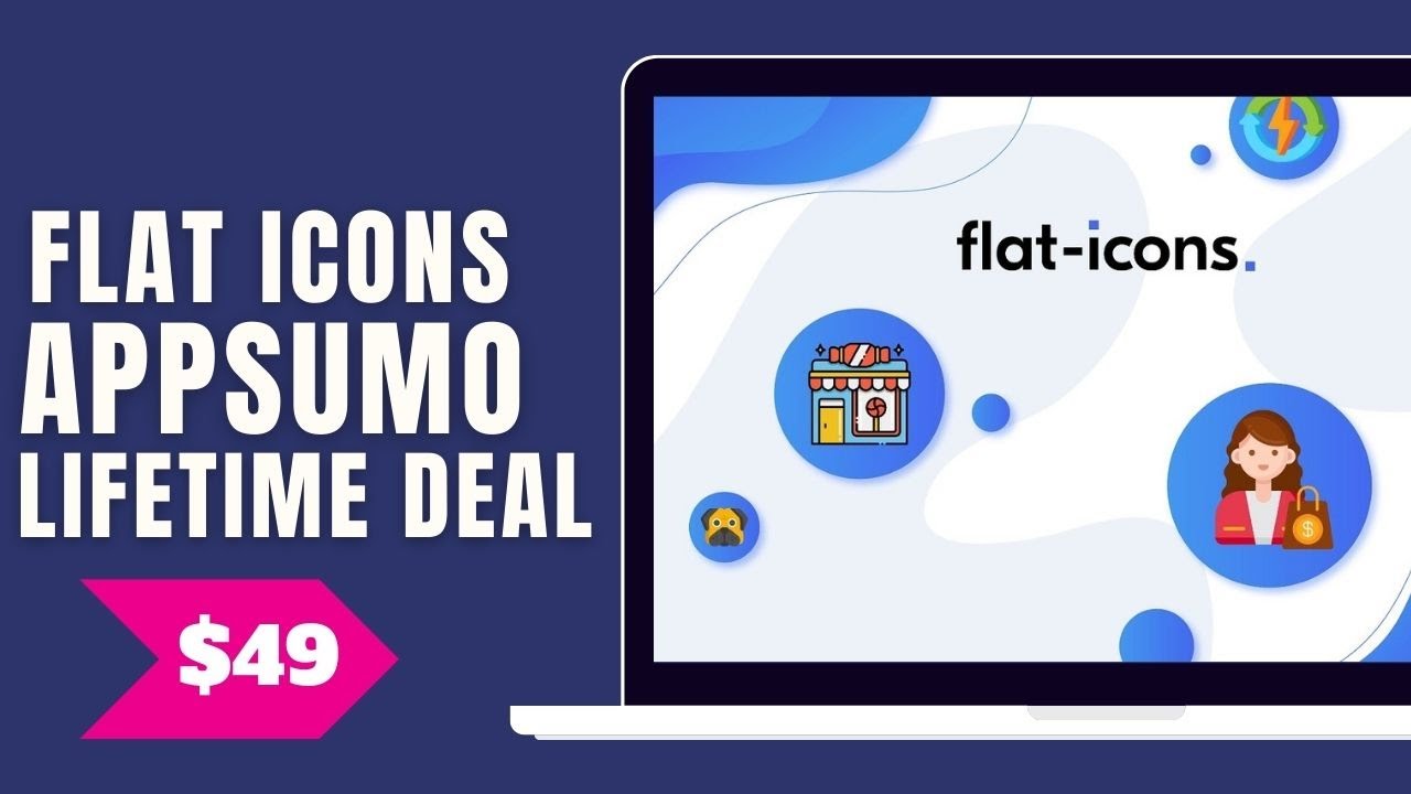Flat Icons Review 2022 | Flat Icons Appsumo Lifetime deal - 27,900 ...