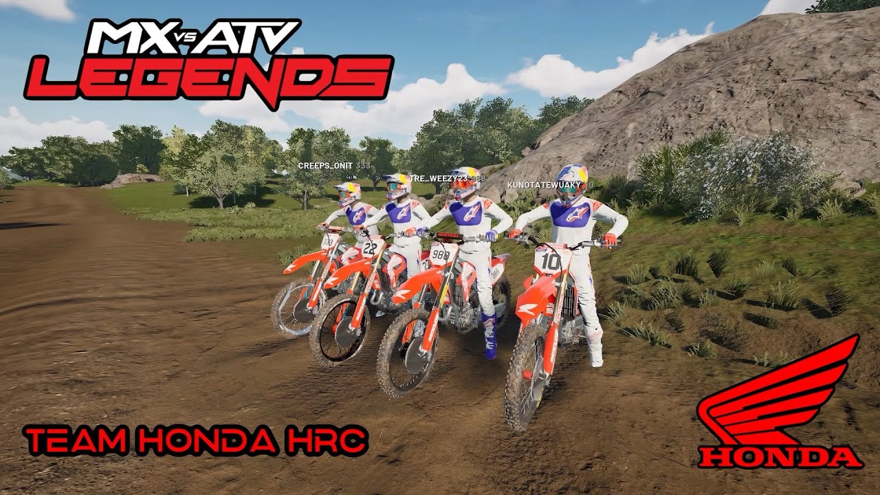 RED BUD PRACTICE W/ THE TEAM | TEAM HONDA HRC #mxvsatvlegends # ...