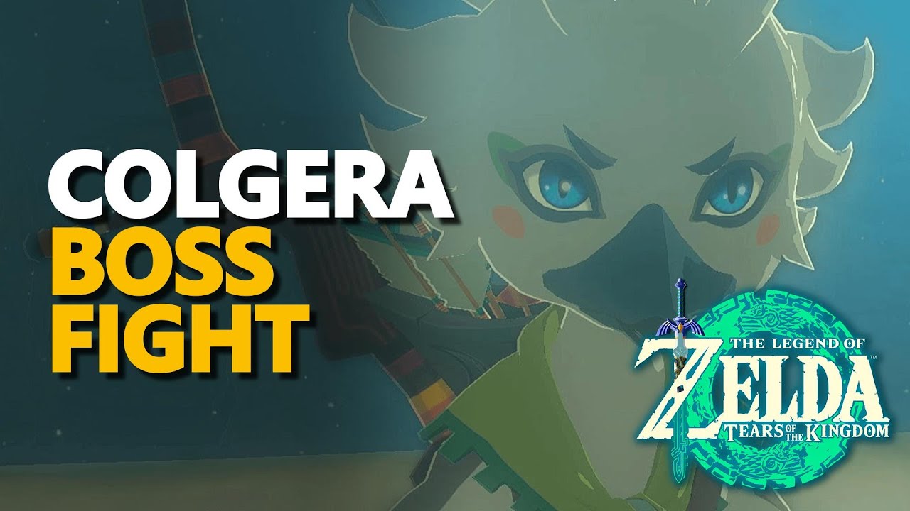 Colgera Boss Fight Zelda Tears of the Kingdom - YouTube