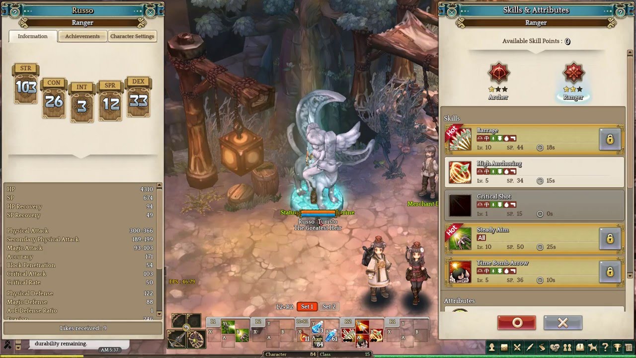 Tree of Savior Scout 1-st quest - YouTube