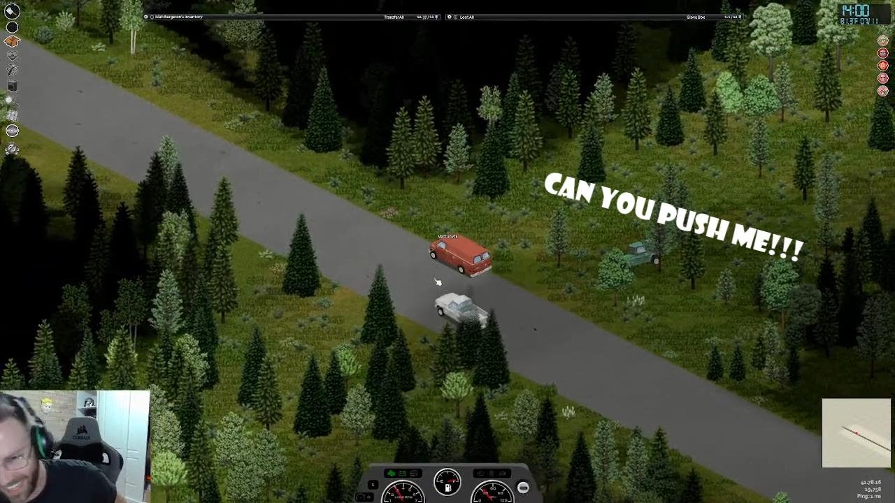 My Project Zomboid Driving Experience - YouTube