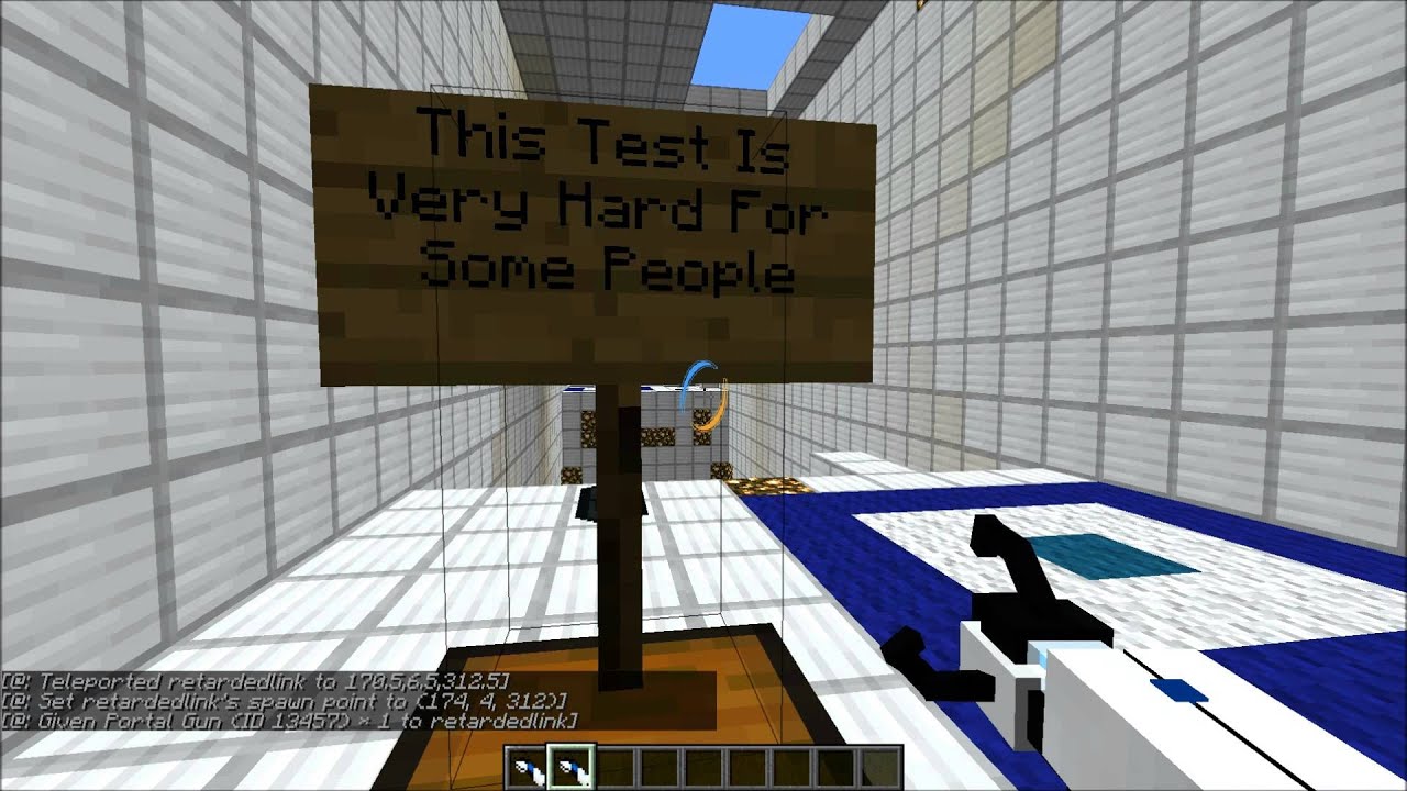 Minecraft Portal Adventure Map! - YouTube