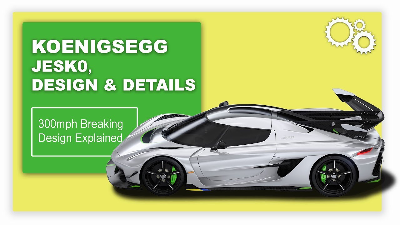 Koenigsegg Jesko Design. An Outlook | The Propulsion - YouTube