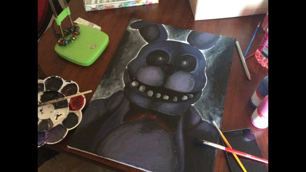 Painting Bonnie the Bunny - YouTube