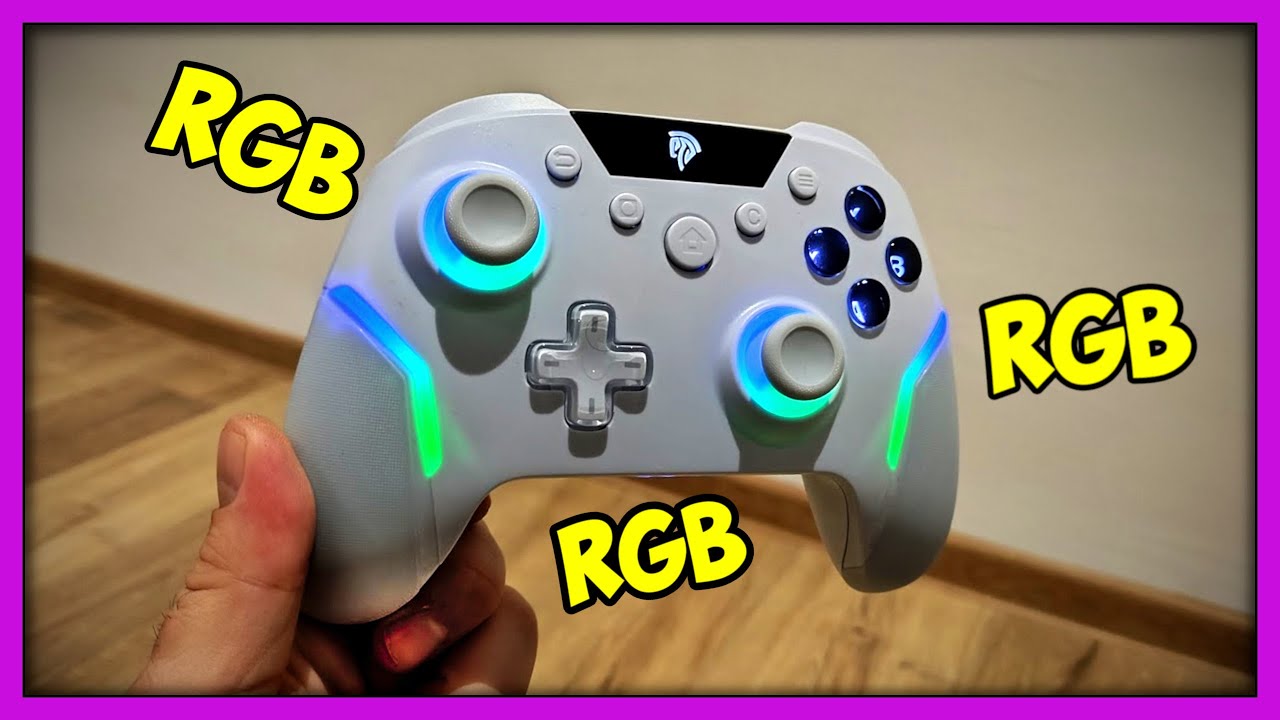 They Put ALL the RGB in this Thing - EasySMX X20 Controller Review ...