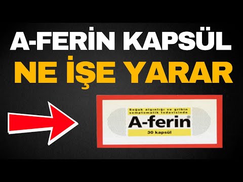 A-ferin Kapsül Nedir - Ne İçin Kullanılır