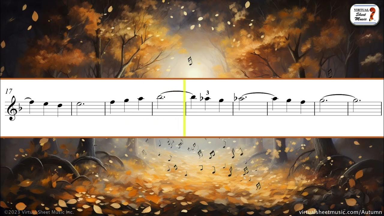 Autumn from The Four Seasons by Antonio Vivaldi - Adagio molto - Sheet ...