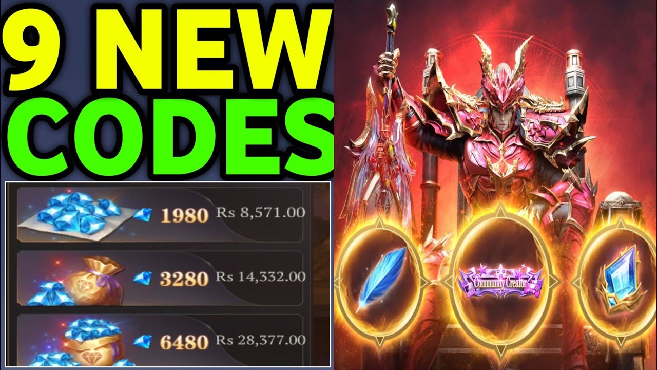Update🔥MU Dark Epoch Gift Codes 2025 | Redeem Codes MU Dark Epoch - How ...