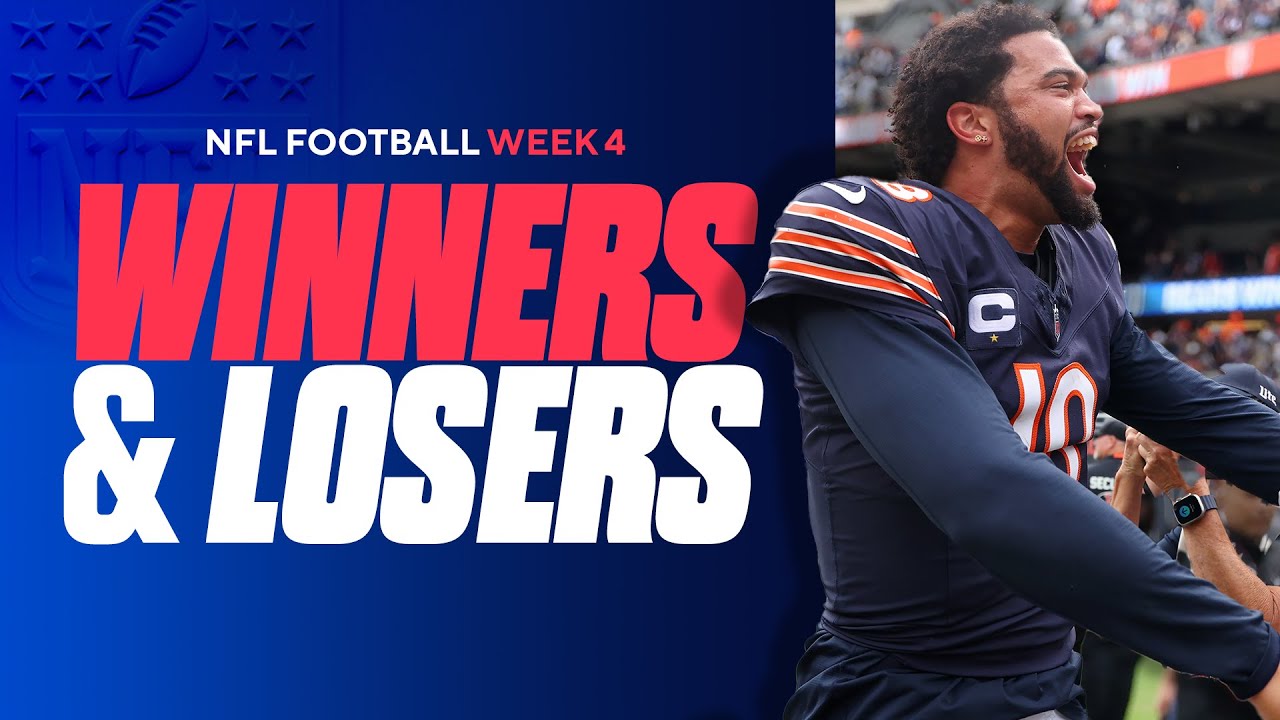 NFL Week 4 Winners and Losers: Bears offense steadily improving, Eagles ...