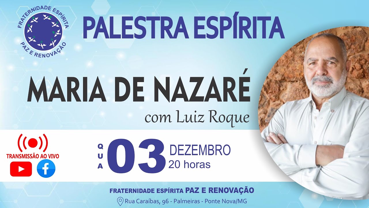 MARIA DE NAZARÉ com Luiz Roque - YouTube