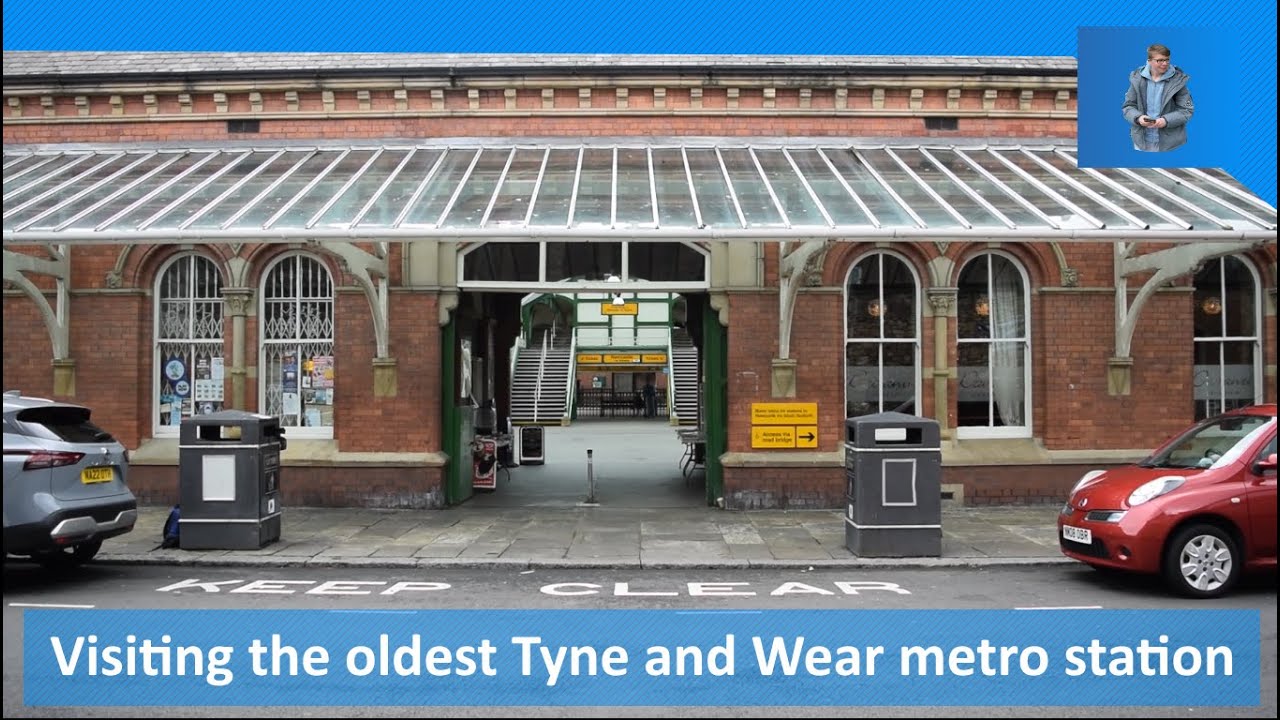 Visiting he oldest Tyne and Wear Metro Station | Tynemouth - YouTube
