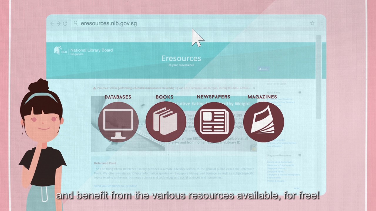 NLB eResources & Setting Up MyLibrary ID - YouTube