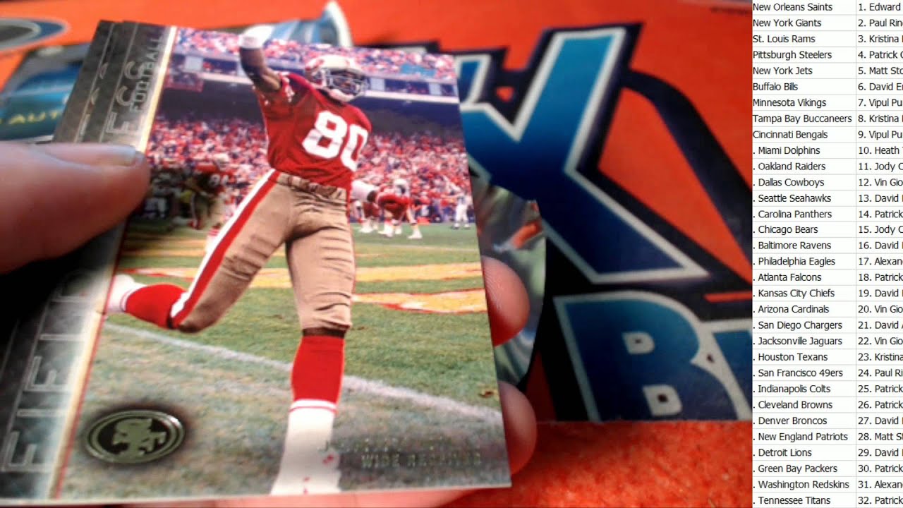 2015 Topps Field Access Football ID 9766 - YouTube