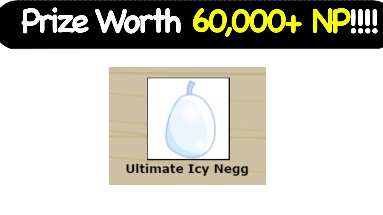 Neopets 2020: Ultimate Icy Negg Win!!!!!! - YouTube