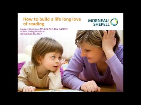 Helping your child develop a life long love of reading! - YouTube